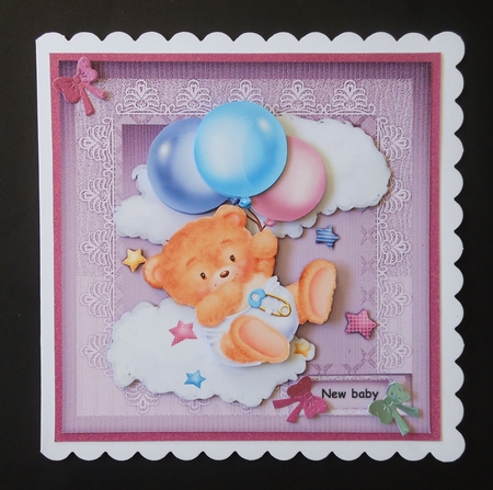 Cute baby card Toppers - CUP816367_936 | Craftsuprint