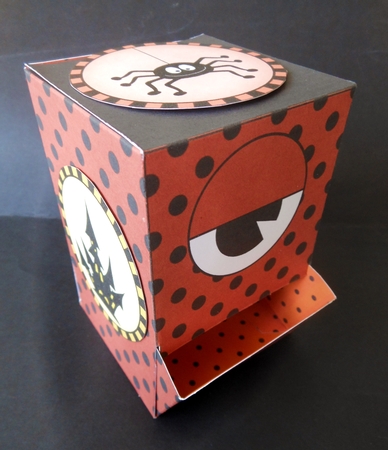 3D Fun Halloween Dispenser Box Mini Kit - Scary Monster Phantom ...