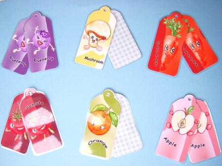 Cute Fruits and Vegetables Bookmark - CUP299062_730 | Craftsuprint