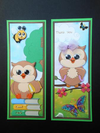 Owl Bookmark Toppers - CUP434879_1056 | Craftsuprint