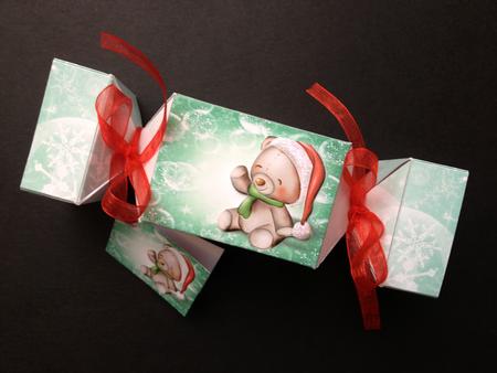 Cute Christmas Teddy Bear Cracker Box with Gift Tag - CUP469174_994 ...