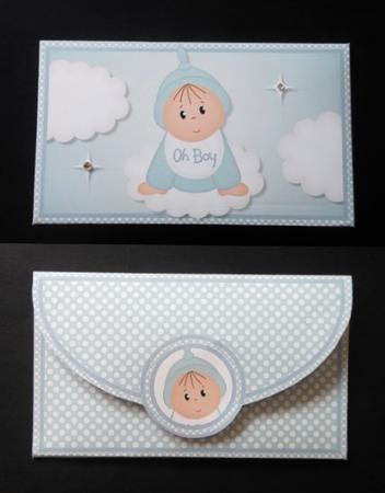 A Gift from Heaven Boy Baby Money Wallet - CUP574699_2053 | Craftsuprint