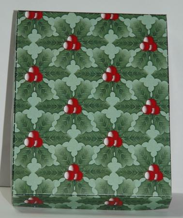 Just Holly Christmas Gift Box with Lid - CUP118400_572 | Craftsuprint