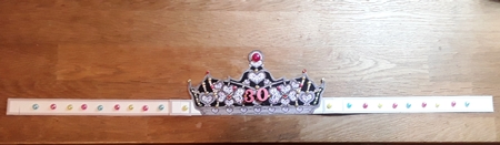 Crown of Hearts Printable Child Tiara Card Party Hat Favor Play ...