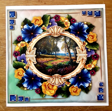 Floral Portal - Summer Border - CUP1037771_76873 | Craftsuprint