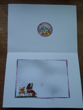 Vintage Easter 1 - A5 card front with decoupage - CUP1100682_21555 ...