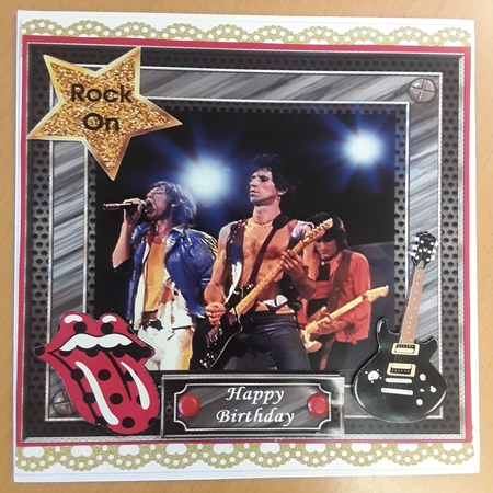 The Rolling Stones Rock On mini kit - CUP855621_11517 | Craftsuprint