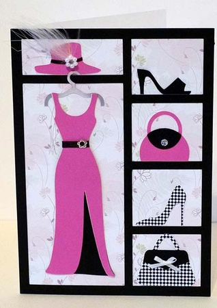 Fashion Wardrobe Card - CUP904619_40382 | Craftsuprint