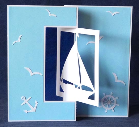 Boat Swing Card - CUP967410_40382 | Craftsuprint