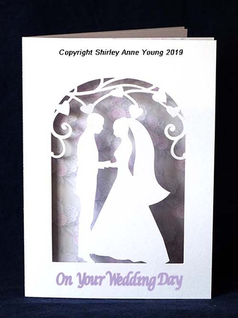 Wedding Arch Card - CUP969645_40382 | Craftsuprint