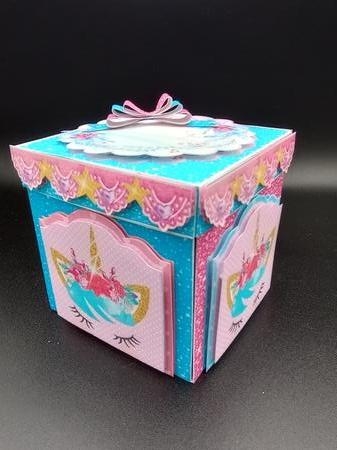 A Unicorn for Christmas Exploding Box Surprise Kit. - CUP928358_905 ...