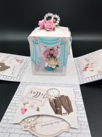 Just Married Exploding Box Surprise Kit. - CUP946040_905 | Craftsuprint