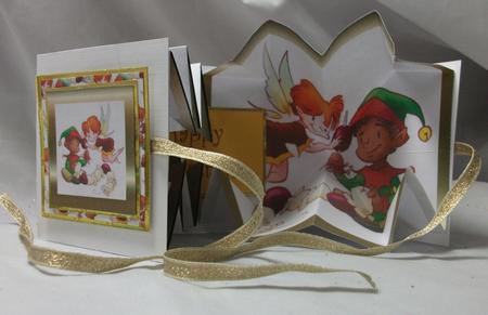 Exploding Card - Christmas Elves - CUP268023_66 | Craftsuprint