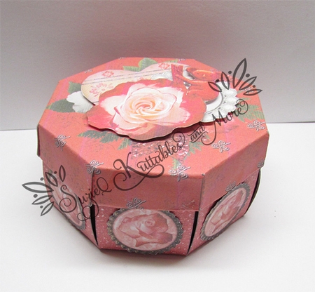 Pink Octagon Exploding Box with Secret Gift Box - CUP825971_48460 ...