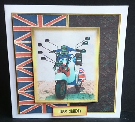 We Were The Mods!! Card Front Kit - CUP724849_1483 | Craftsuprint