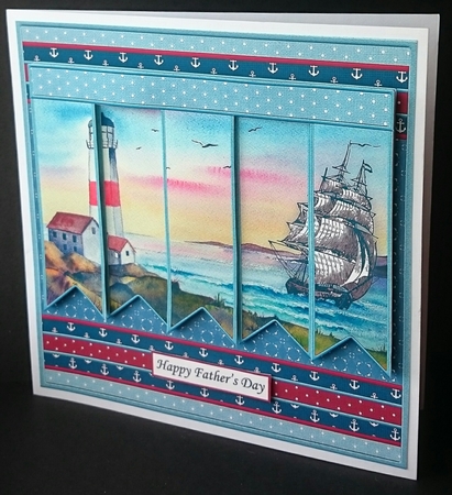 SAILING SHIP 7.5 Alphabet and Age Quick Card Kit Create Any Name ...