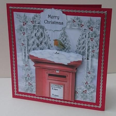 The Christmas Postbox - CUP645255_1763 | Craftsuprint