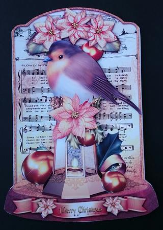 Christmas Robin Bird with Lamp Decorations - CUP582938_1641 | Craftsuprint