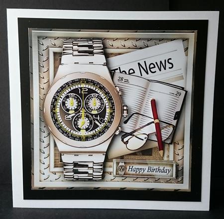 Male Watch Card - CUP675673_1641 | Craftsuprint