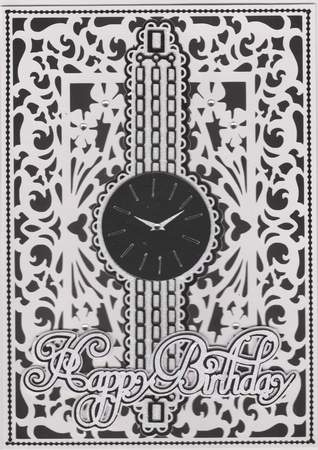 Birthday Watch Card - CUP694947_596 | Craftsuprint