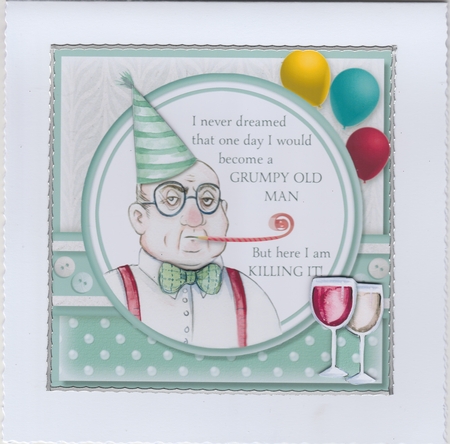Old Timer - Grumpy Man Wine - CUP969862_1443 | Craftsuprint
