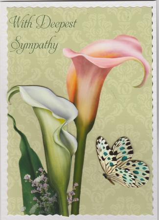 Sympathy Lilies - CUP433309_688 | Craftsuprint
