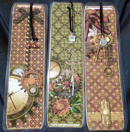 Steampunk Bookmarks - CUP332087_566 | Craftsuprint