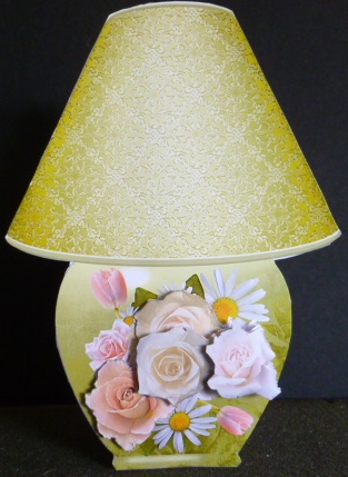 Table Lamp Card Mini Kit - Roses and Daisies - CUP542251_1648 ...