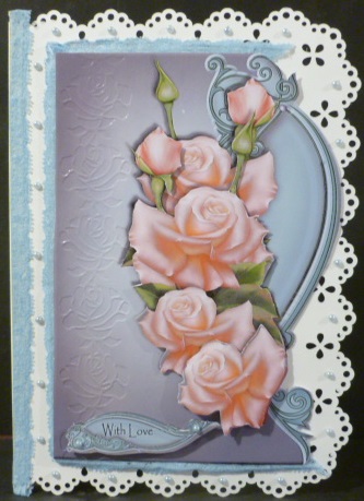 Elegant Roses Over the Edge - CUP585259_936 | Craftsuprint