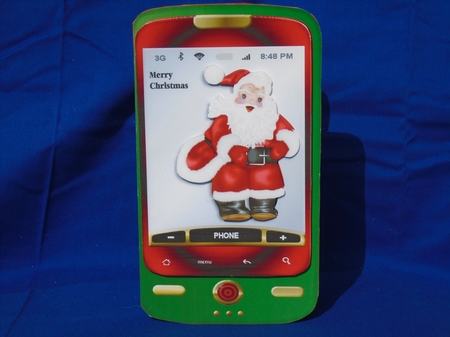 Smartphone Christmas Santa 2 - CUP741275_936 | Craftsuprint