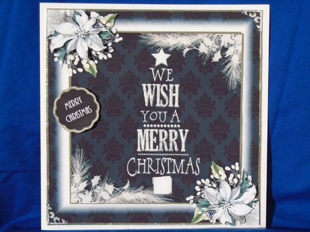 We Wish You A Merry Christmas Card Front Kit - CUP746924_1483 ...