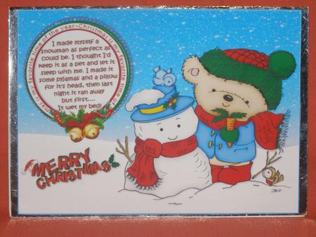 I Made My Self a Snowman - CUP337327_1209 | Craftsuprint