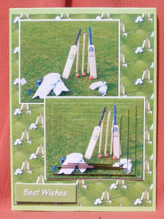 Cricket Card Front - CUP338937_1751 | Craftsuprint