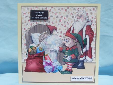 1 Sleep Until Santa Comes - CUP445125_107 | Craftsuprint