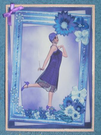 Picture Perfect 1920's Flapper Card Front and Decoupage - CUP448556_38 ...