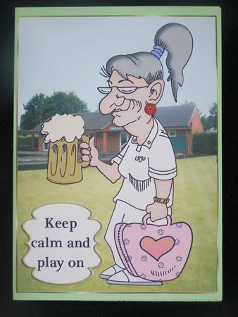 Lady Bowler 5 - CUP523996_66 | Craftsuprint