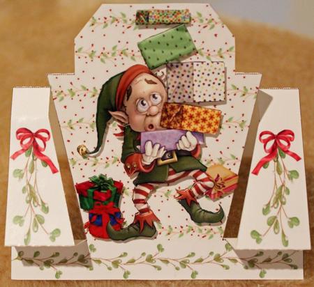 Christmas Elf Cameo - CUP692127_470 | Craftsuprint