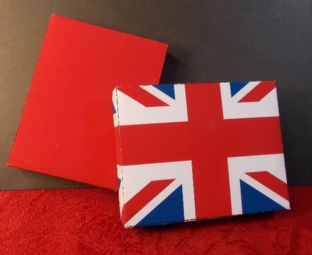 Jubilee Union Jack Gift Box with Lid Red White Blue Olympics ...