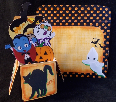 HALLOWEEN - 2 Pop Up 3D Box Card Kit & Matching Envelope - CUP727777 ...