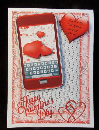Valentine Phone - CUP847713_3656 | Craftsuprint