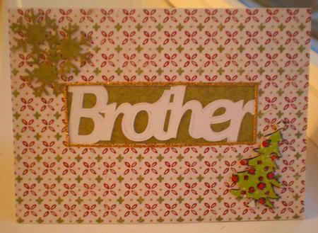 Brother Name Card - CUP700740_648 | Craftsuprint