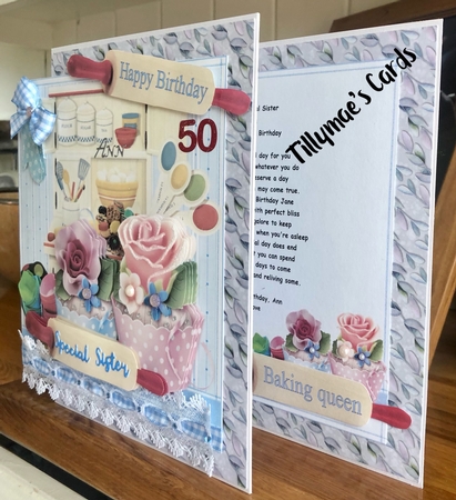 7x7 Baking queen mini kit - CUP699216_1209 | Craftsuprint