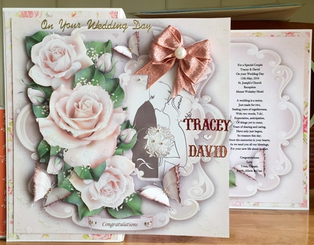 Anniversary Wedding Card Mini Kit - CUP716589_1641 | Craftsuprint