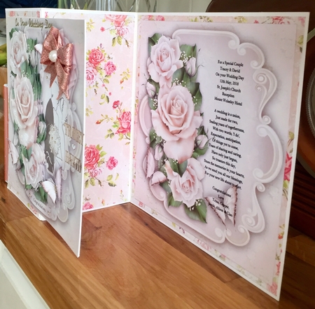 Anniversary Wedding Card Mini Kit - CUP716589_1641 | Craftsuprint