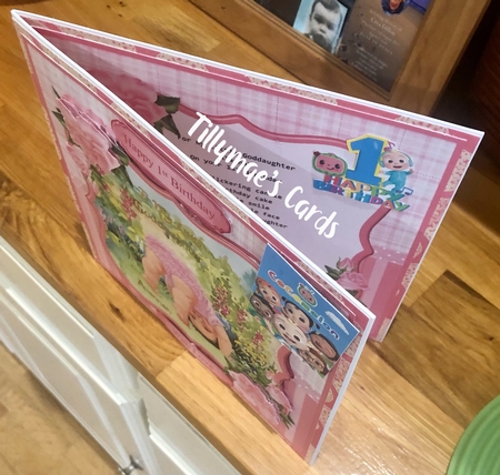 New Baby Girl Card Insert (blank) - CUP721693_1894 | Craftsuprint