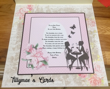 A Girly Chat - Insert - CUP924510_3367 | Craftsuprint