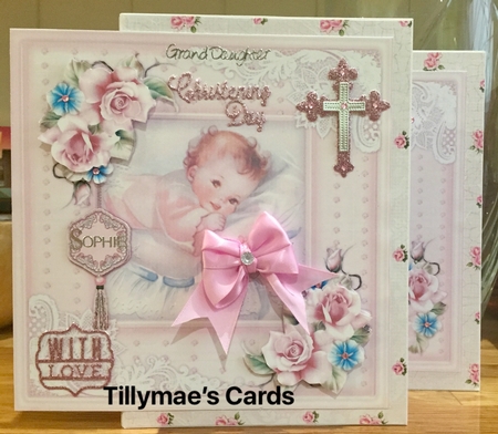 Vintage New Baby Girl Quick Card Mini Kit - CUP983505_936 | Craftsuprint