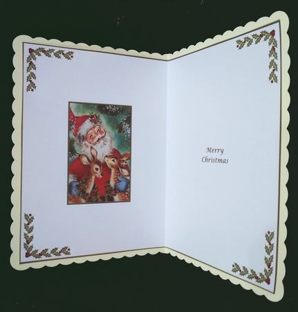 Christmas Jolly Vintage Santa Insert - CUP1010492_719 | Craftsuprint