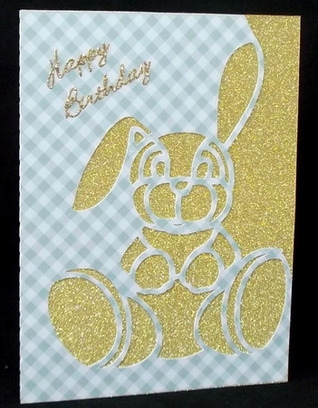 OVER THE EDGE EASTER BUNNY 5 - CUP782109_1051 | Craftsuprint