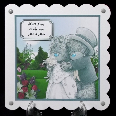 Tatty teddy Wedding - CUP840146_43516 | Craftsuprint